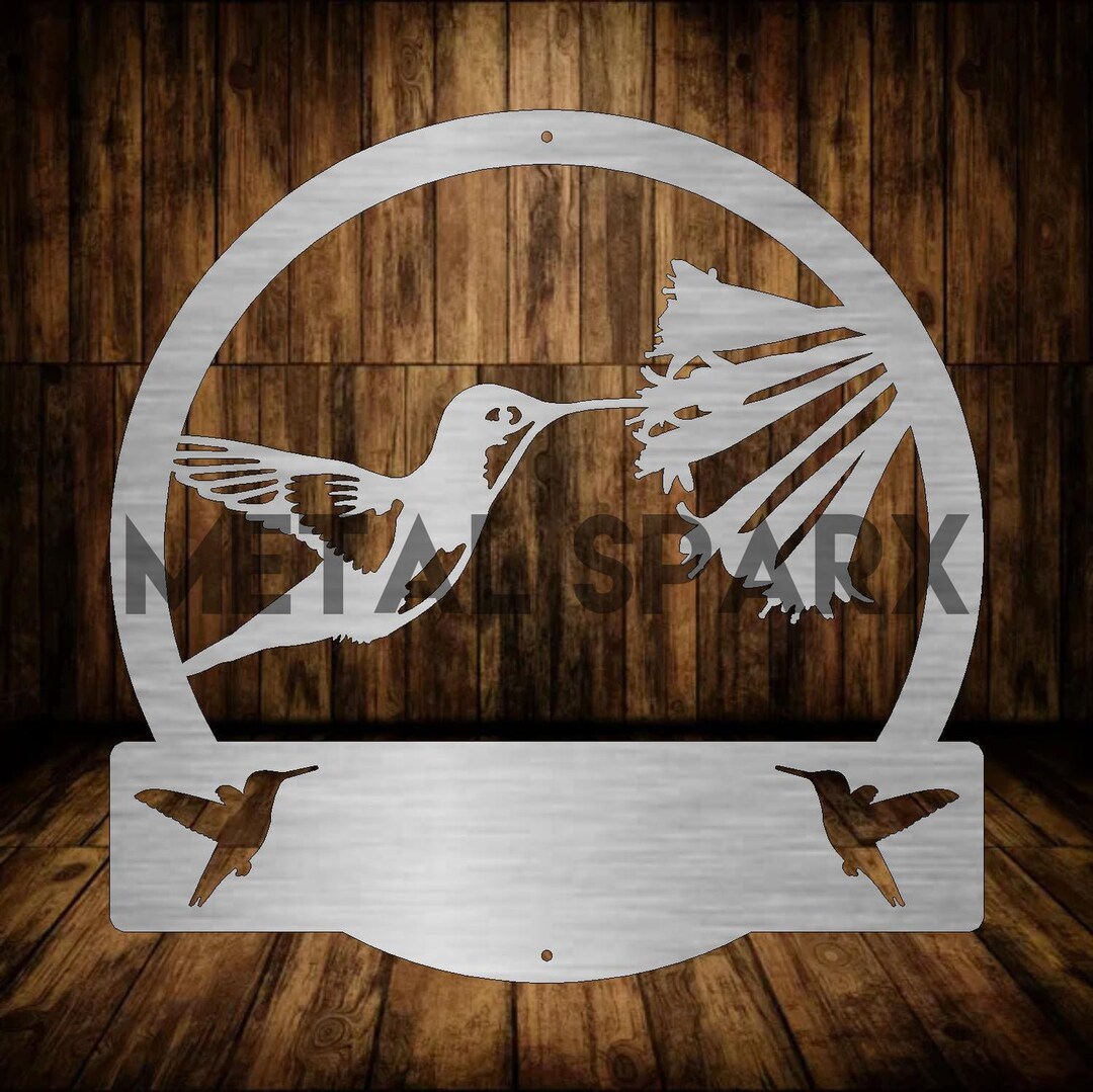 Hummingbird Monogram - Etsy