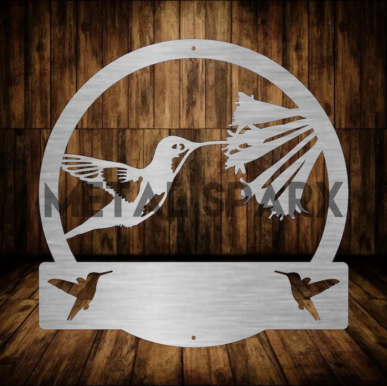 Hummingbird Monogram - Etsy