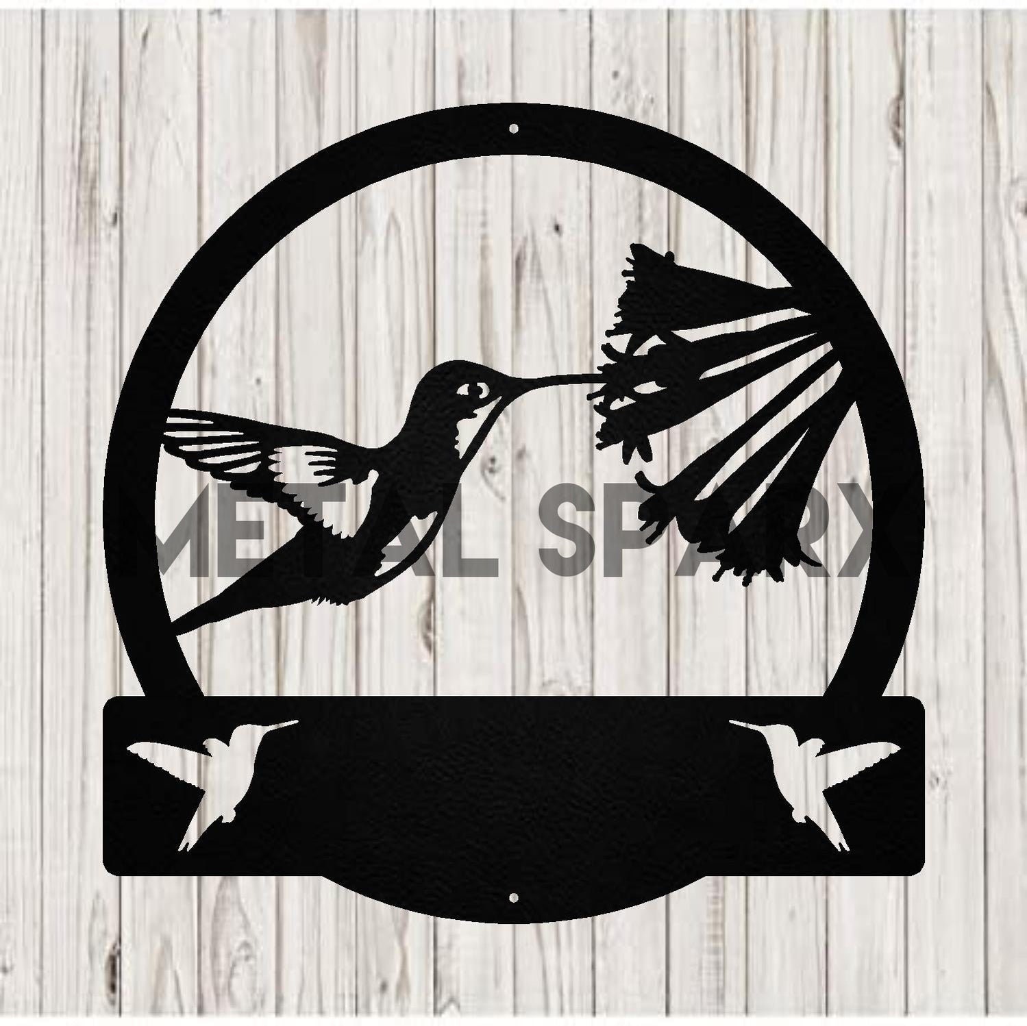 Hummingbird Monogram - Etsy