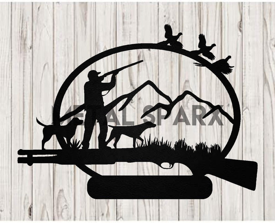 Pheasant Hunt Monogram - Etsy