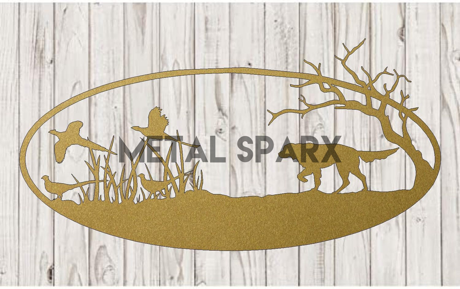 Pheasant and Dog Monogram - Etsy