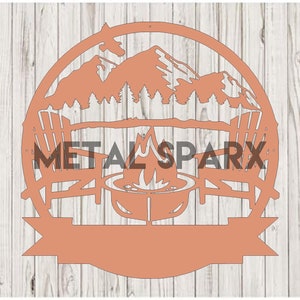 Campfire Monogram - Etsy