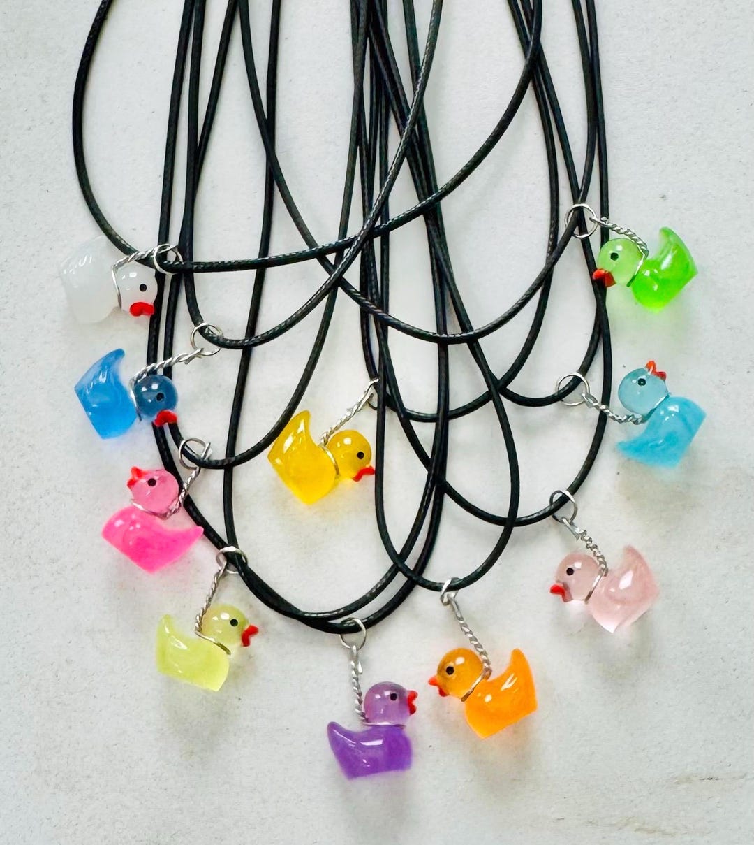Glow-in-the-dark Duck Necklace: Fun Cruise Jewelry, Duck Necklace ...