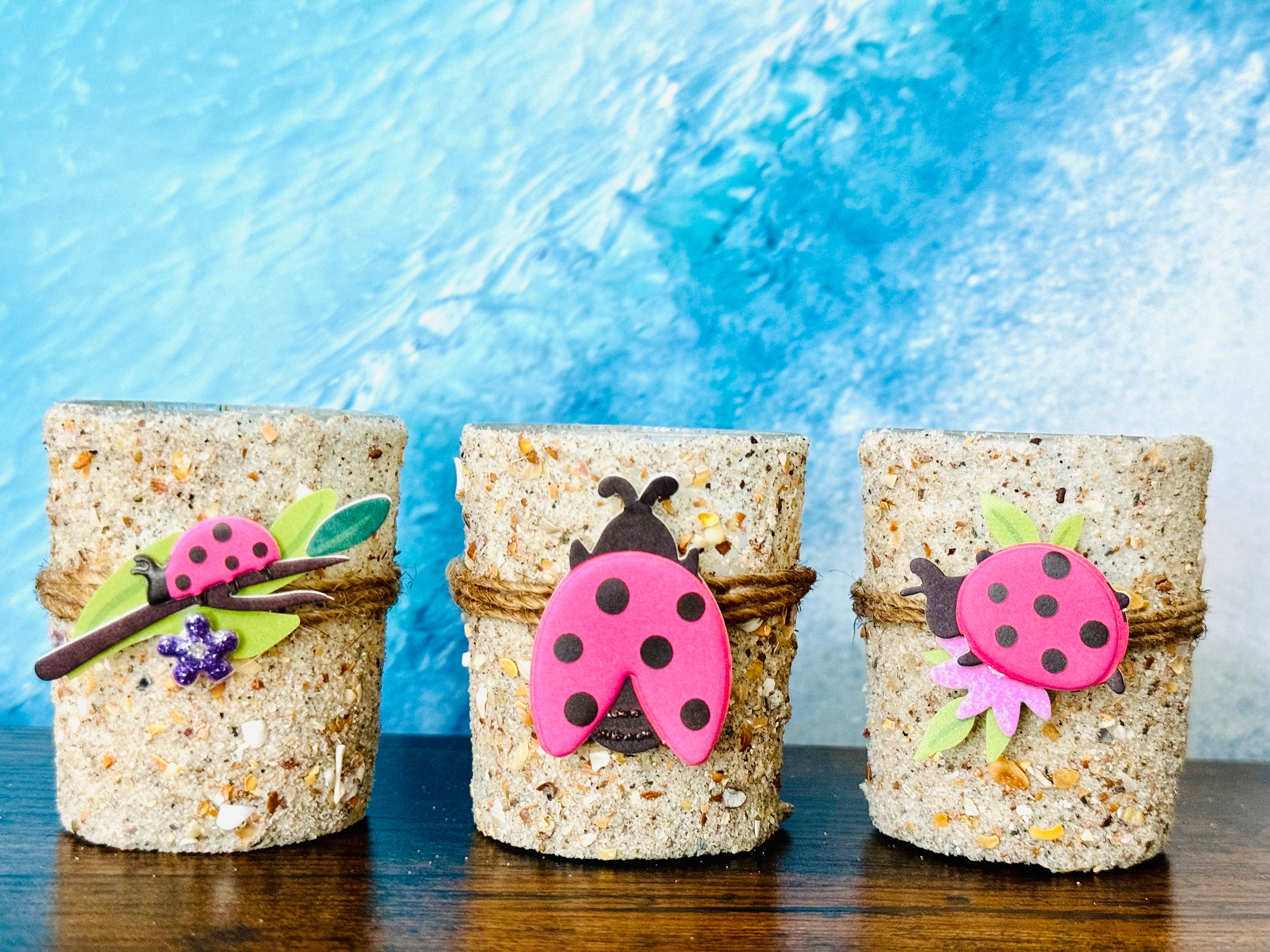 Ladybug Candle, Fun Home Decor, Shaped Candle, Beachy Gift, Ocean Decor ...