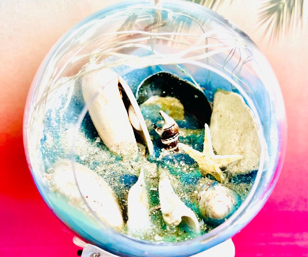 Charleston Art, Coastal Night Light, Sand Art, Vacation Gift, Relaxing ...