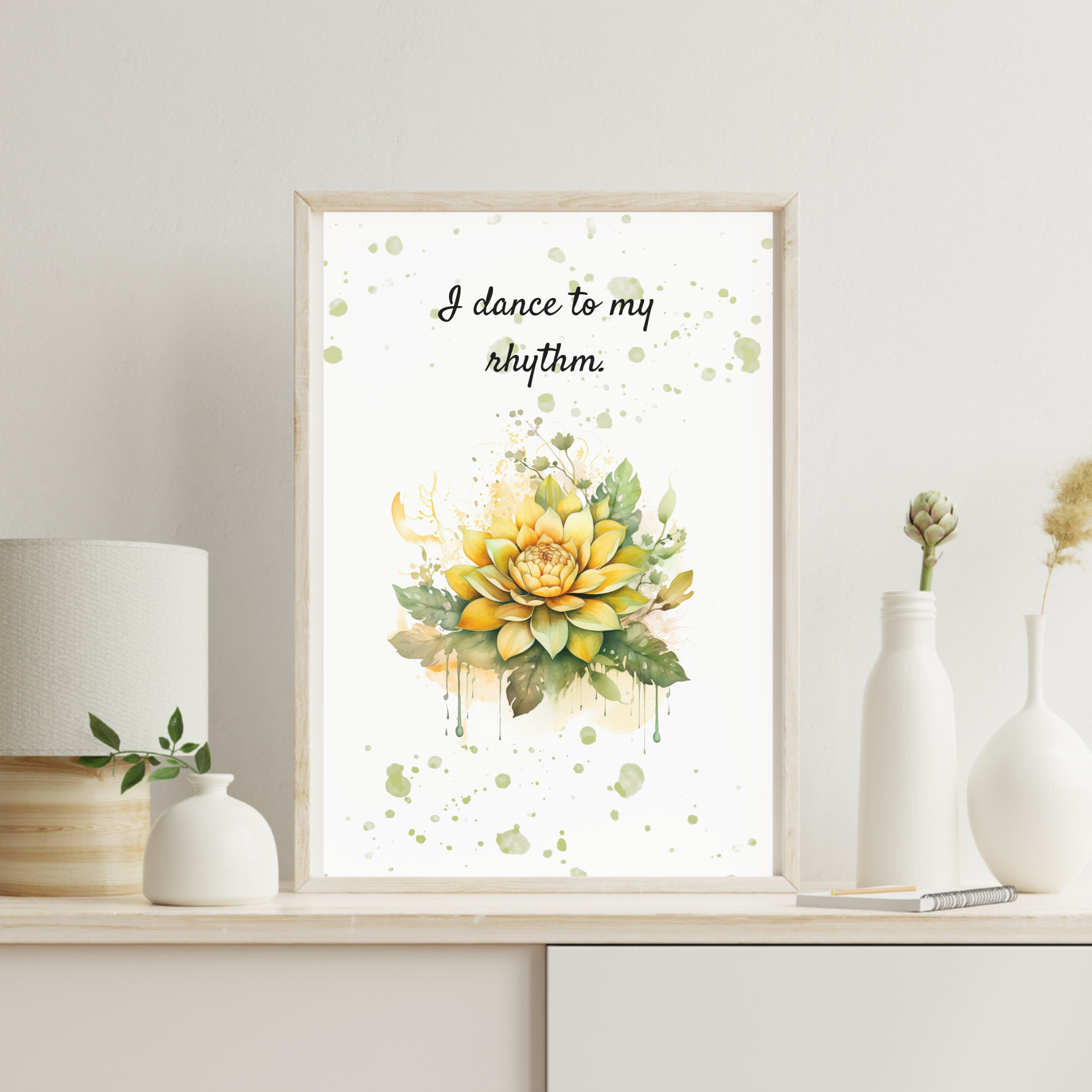 Printable Positive Affirmations, Self Care , Motivation Nature ...