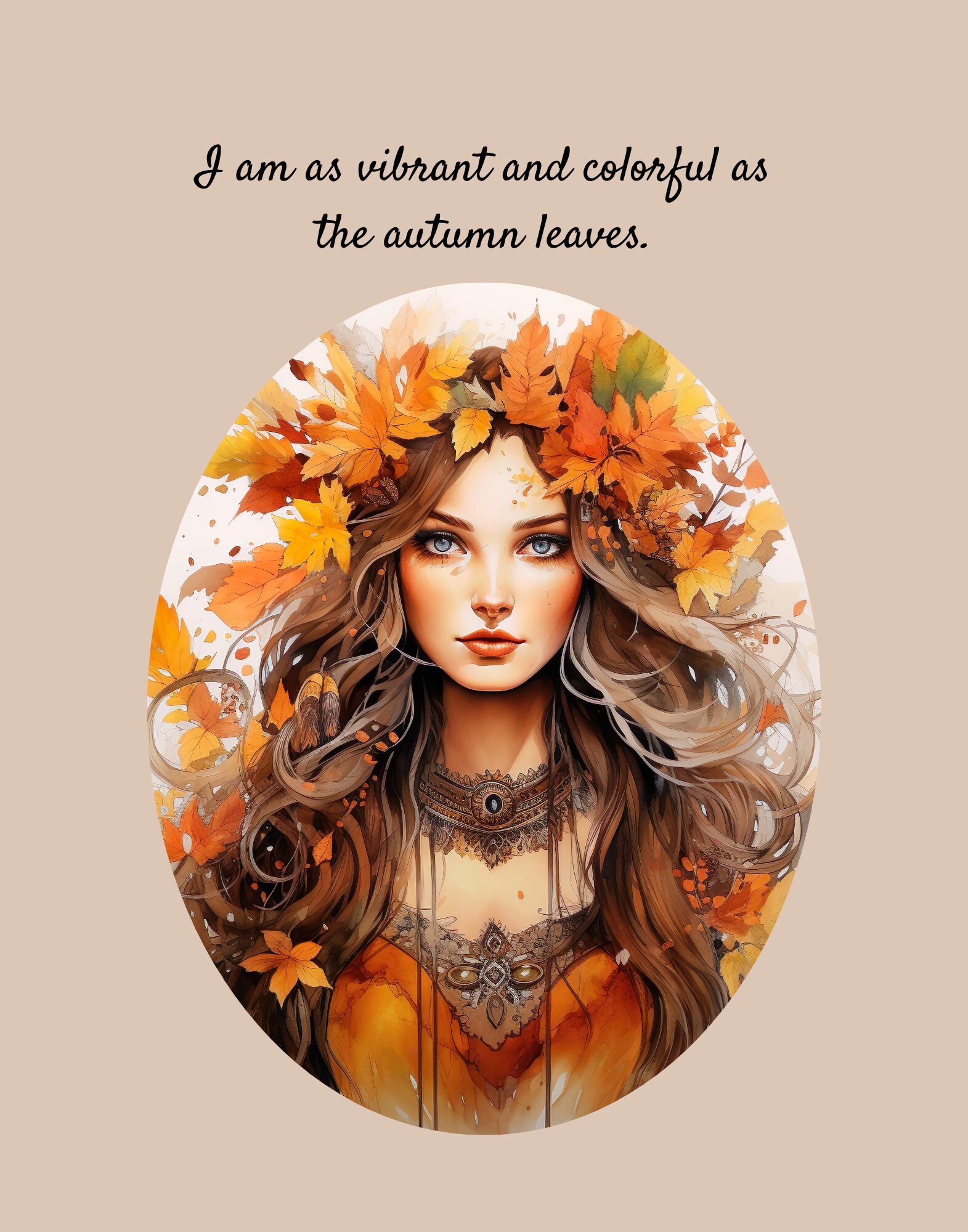 Printable Daily Affirmations for Fall Build Self Confidence - Etsy