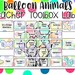 Teacher Toolbox Balloon Animal Theme Printable Download Editable ...