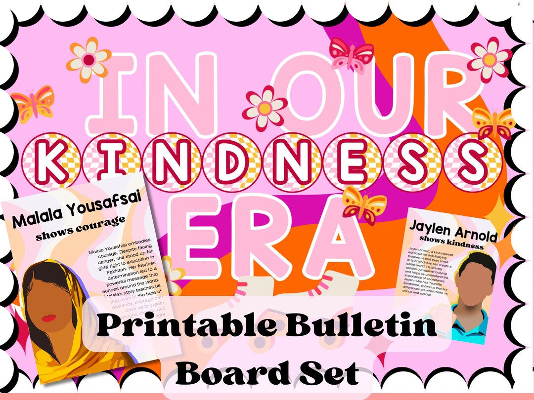 PBIS Eras Bulletin Board, Character Traits, Monthly, Changemaker ...