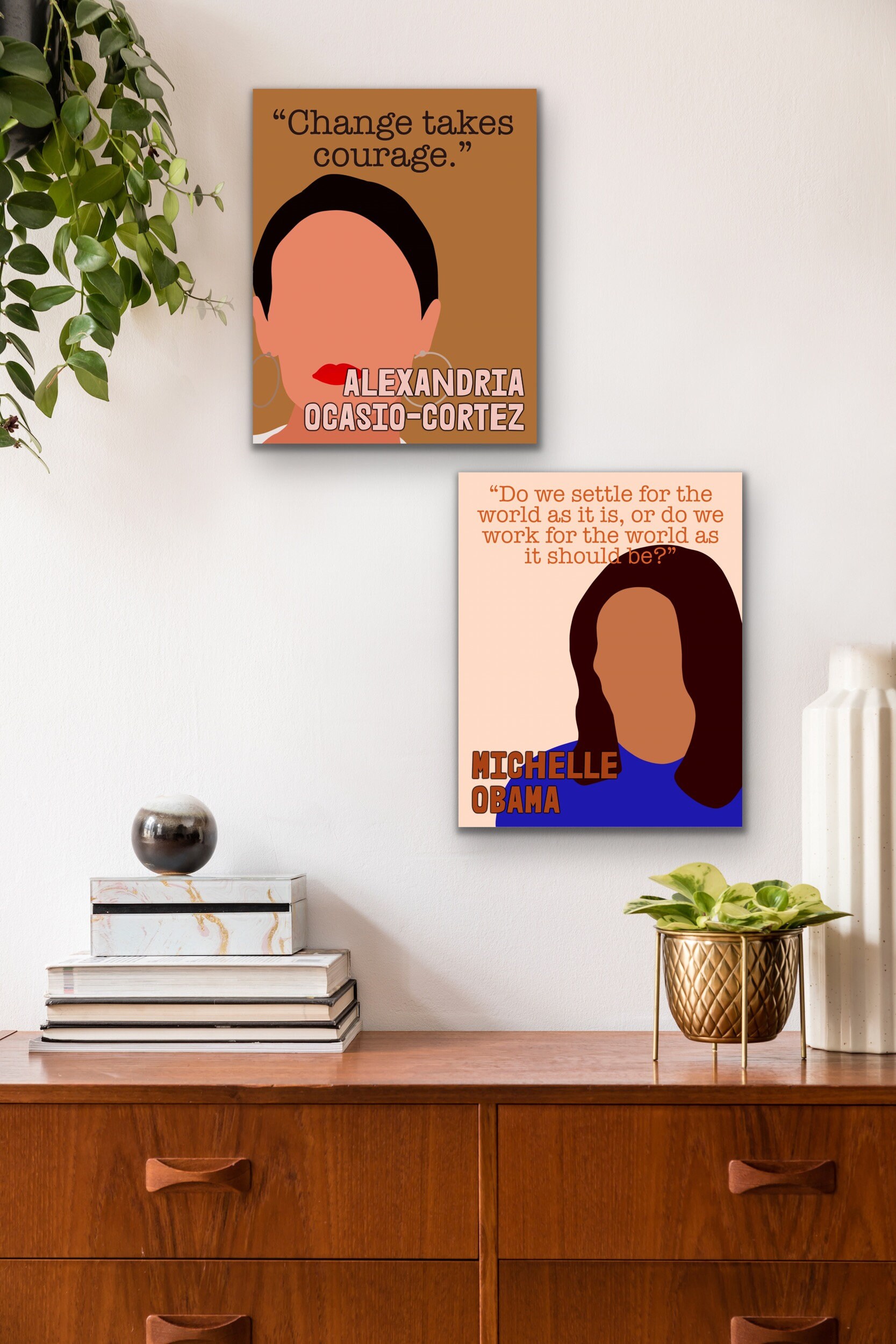 Neutral Aesthetic Changemaker Posters: Downloads for - Etsy