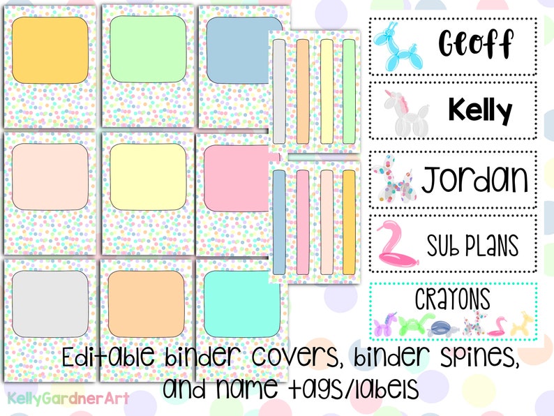 Unique Balloon Animal Classroom Decor Calendar Chart Shape | Etsy