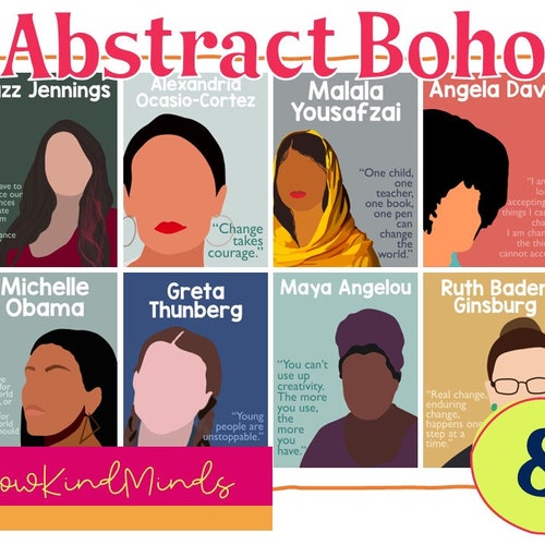 Empowered Women of History Changemaker Posters: Downloads for - Etsy