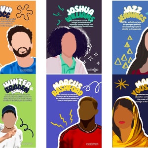 Inspirational Young Leaders Printable Poster Set, Digital Download ...