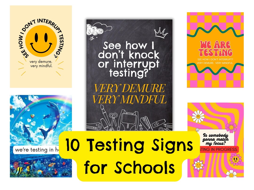 Testing Do Not Disturb Door Signs, Gen Z Inspired, Demure Mindful ...