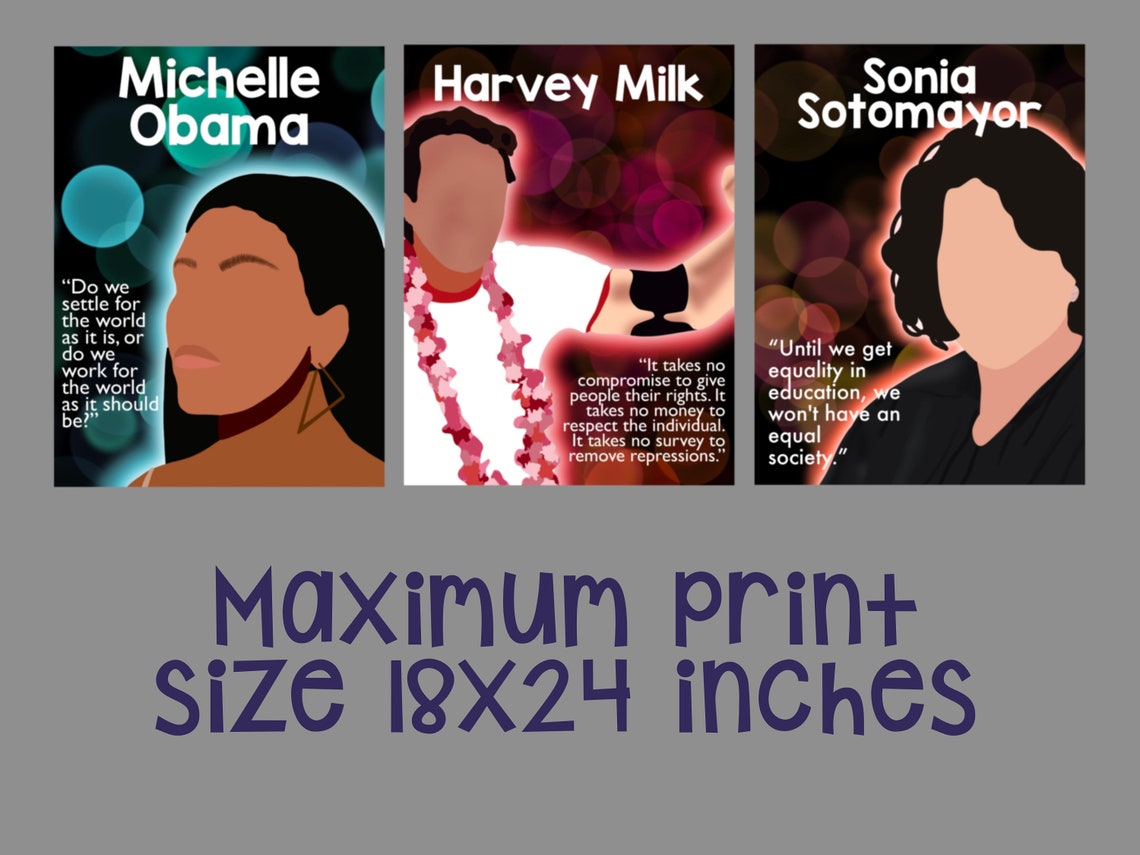 Leading Lights Changemaker Posters: Downloads for Classroom - Etsy