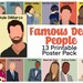 The Capital-d Deaf Pack Famous Deaf Changemaker Posters: - Etsy