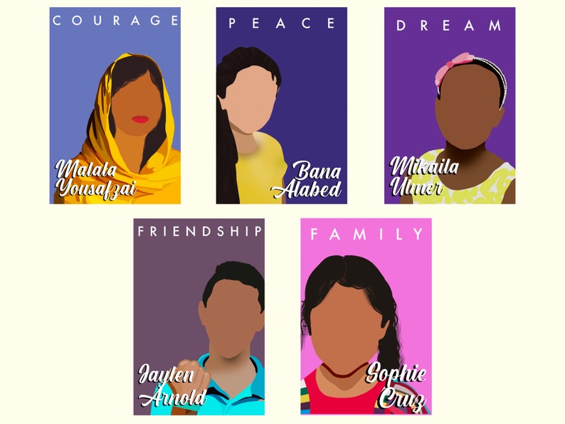 Children Changemaker Posters: Downloads for Classroom Office - Etsy