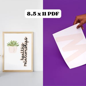 Growth Mindset Bulletin Board, Plants, Boho, Succulents, Affirmations ...