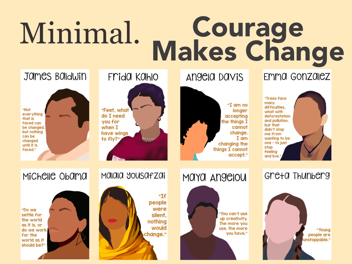 Minimalistic Changemaker Posters: Downloads for Classroom - Etsy
