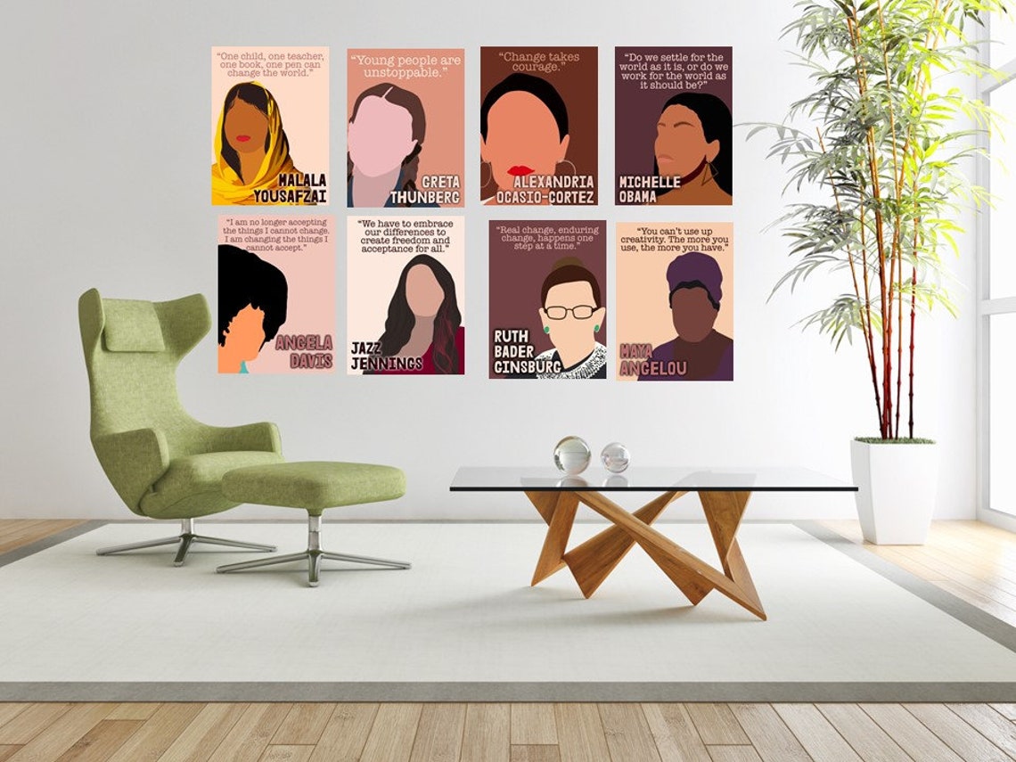 Empowered Women of History Changemaker Posters: Downloads for - Etsy