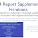 UPDATED Normal Curve Handouts: Psychoeducational Report, School ...