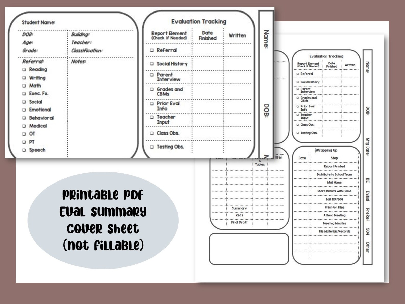 Minimal Deluxe School Psychology Resource Bundle: Printables - Etsy