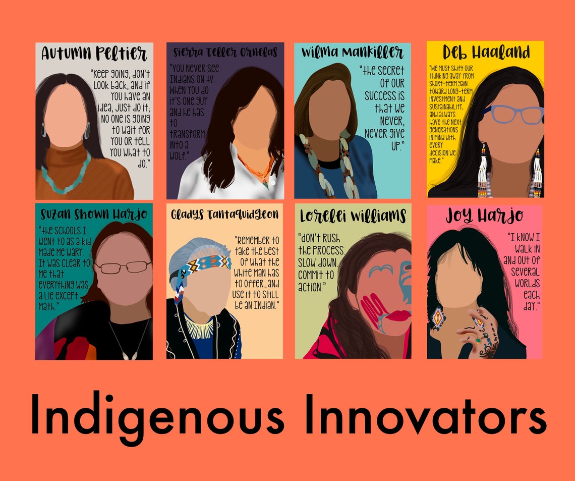 Indigenous Innovators Changemaker Posters: Downloads for - Etsy
