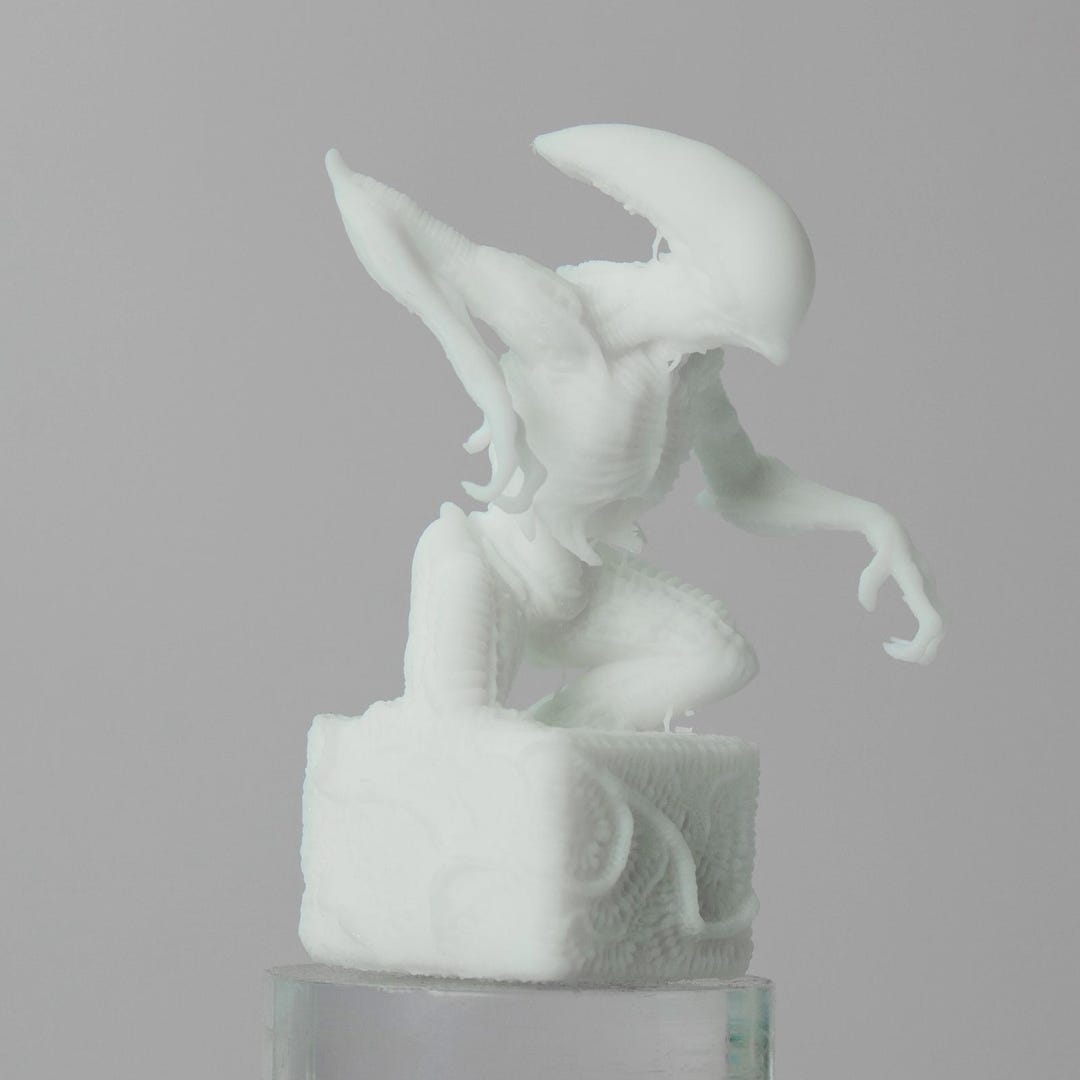 Alien Warrior STL File 3D Figure, 3D STL Park 3D Printing Statue Figure ...