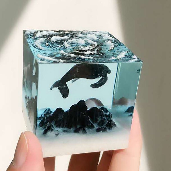 Resin Cube - Etsy