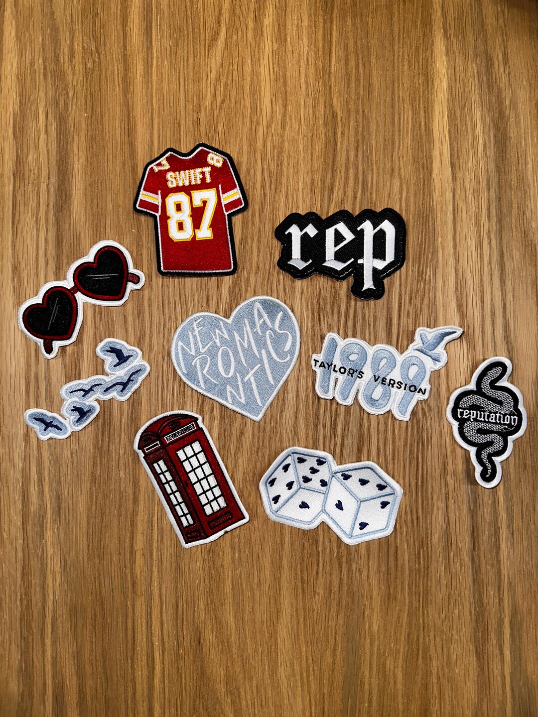 Taylor Swift Album Iron-on Patches - Etsy