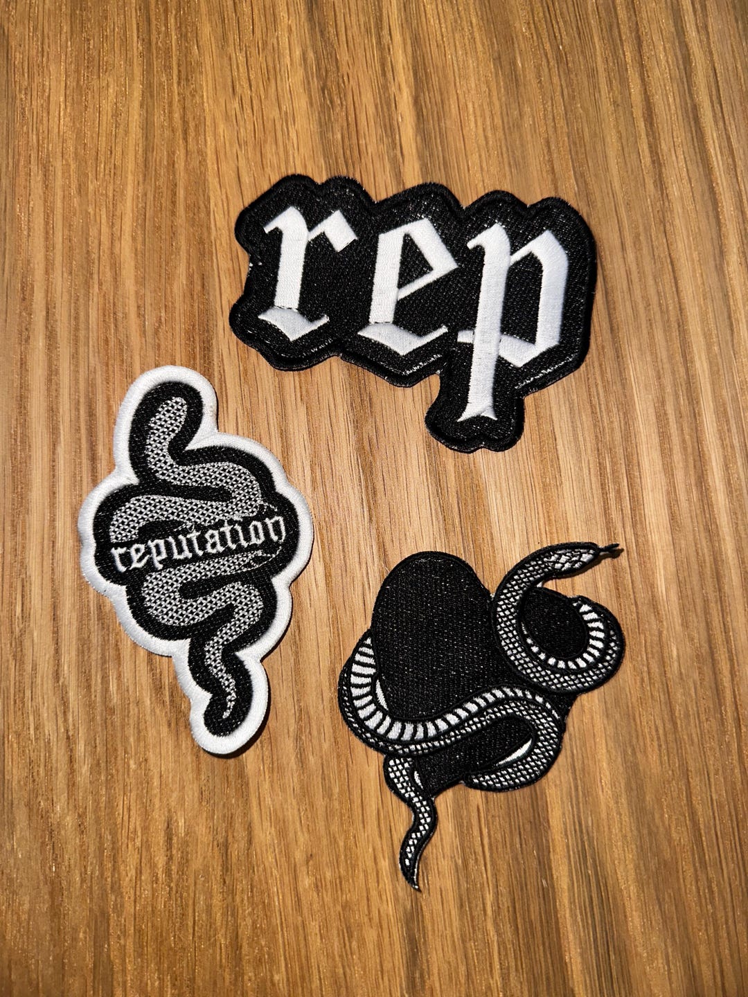 Taylor Swift Reputation Album Iron-on Patches - Etsy