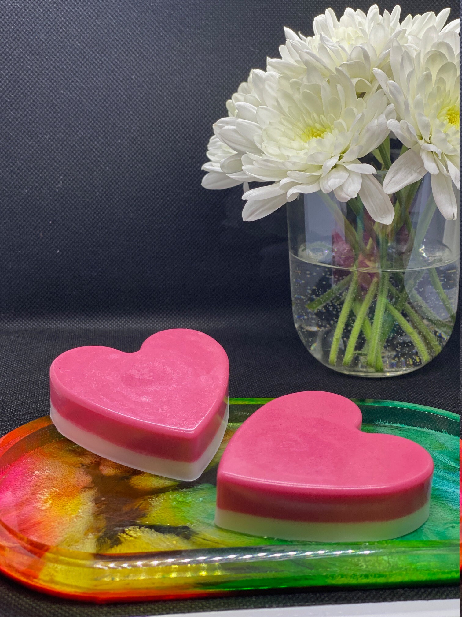 Natural Heart Shape Soaps Handmade Natural Clear Scent SLS | Etsy India