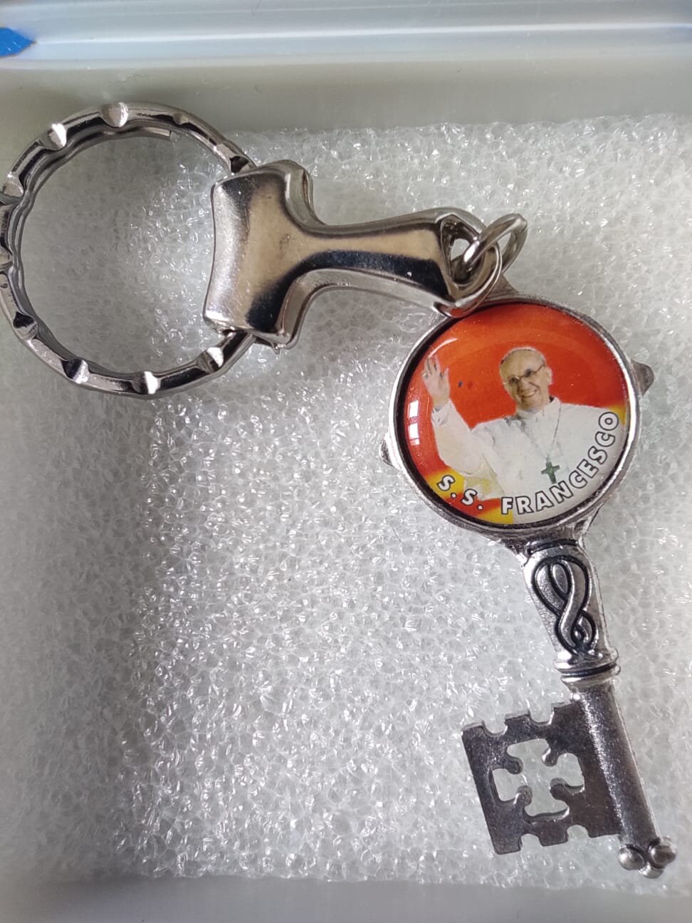 Pope Francis Key Ring, Strong Symbolism :tao and Key, Year of Faith ...