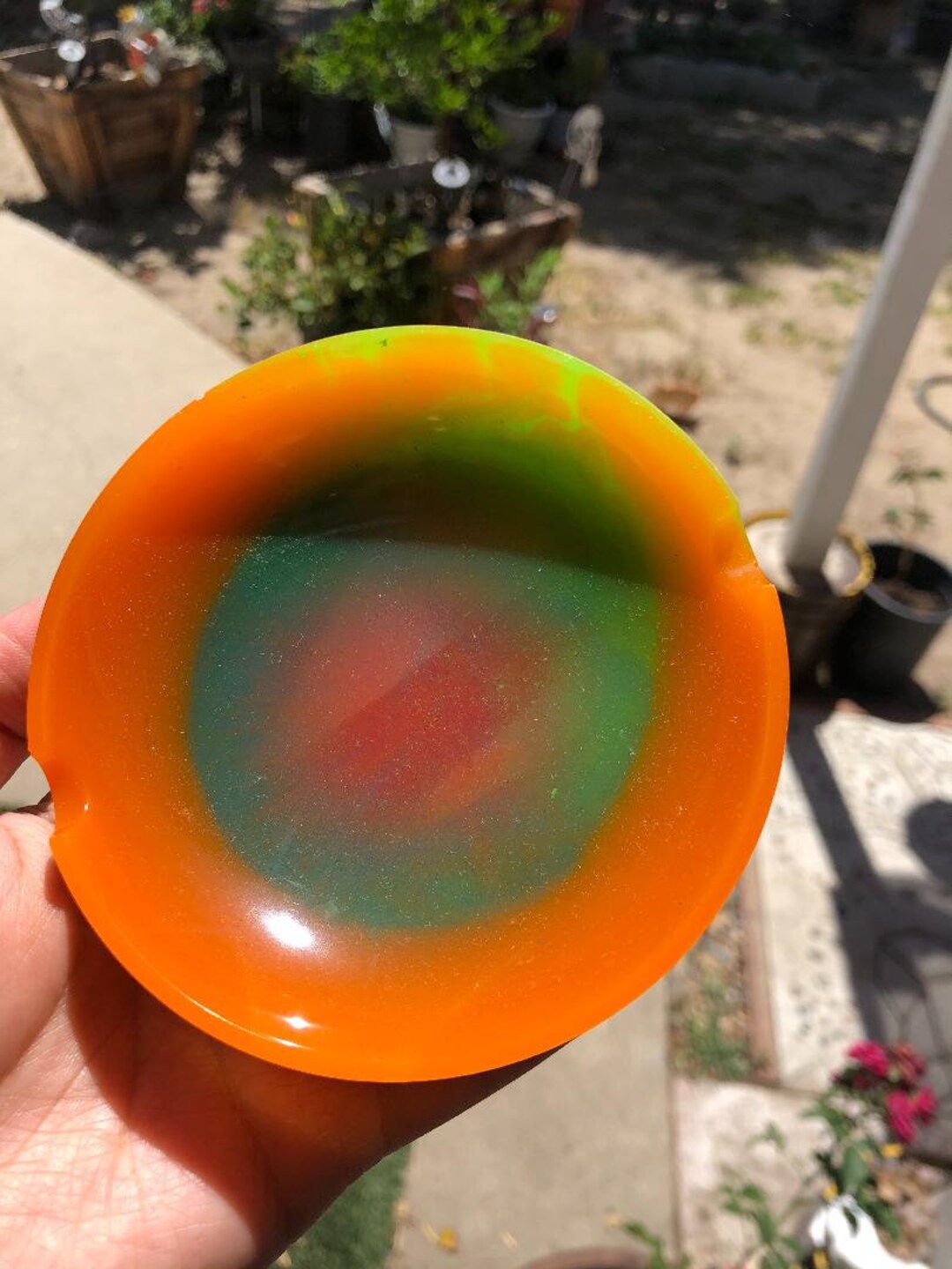 Tie Dye Drip Ashtray - Etsy