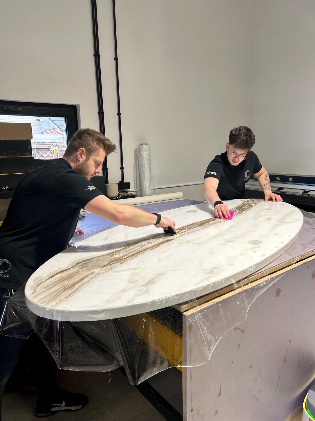 Protect Your Custom Tables With Premium Scratch Resistant Film - Matte ...