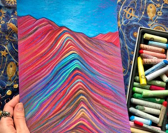 Pastel Park Art - Etsy