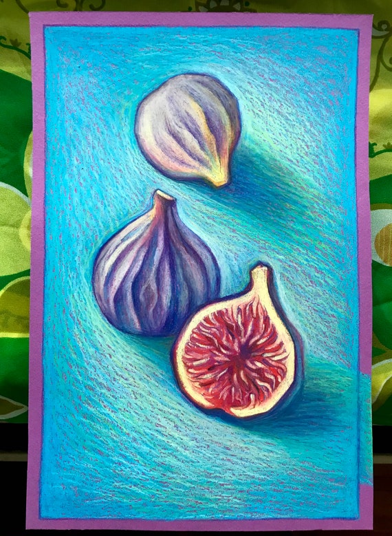 Oil Pastels Still Life
