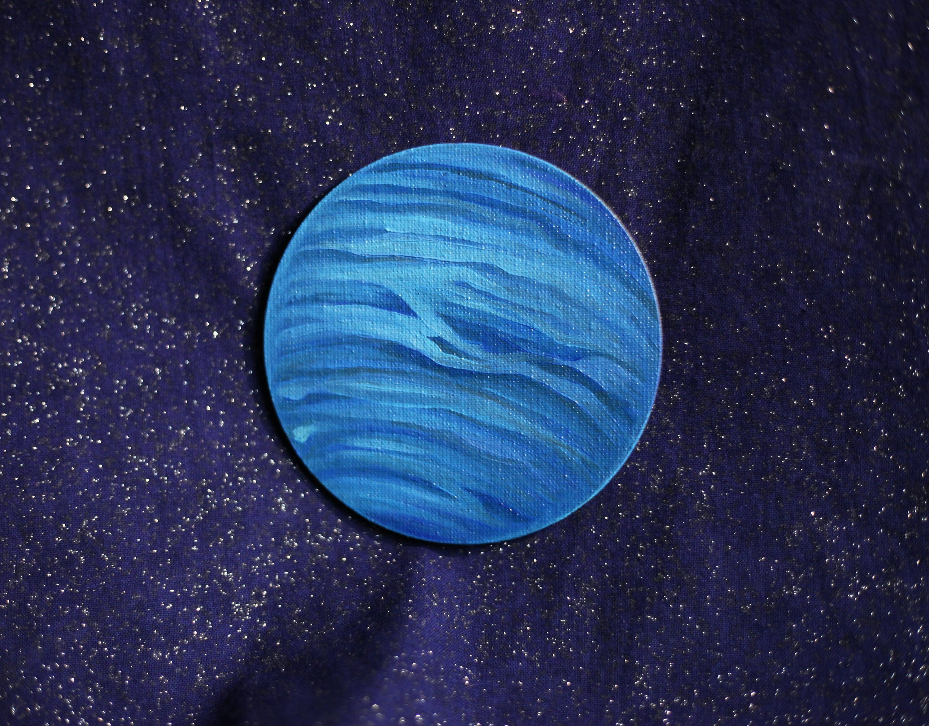 Planet Neptune Painting