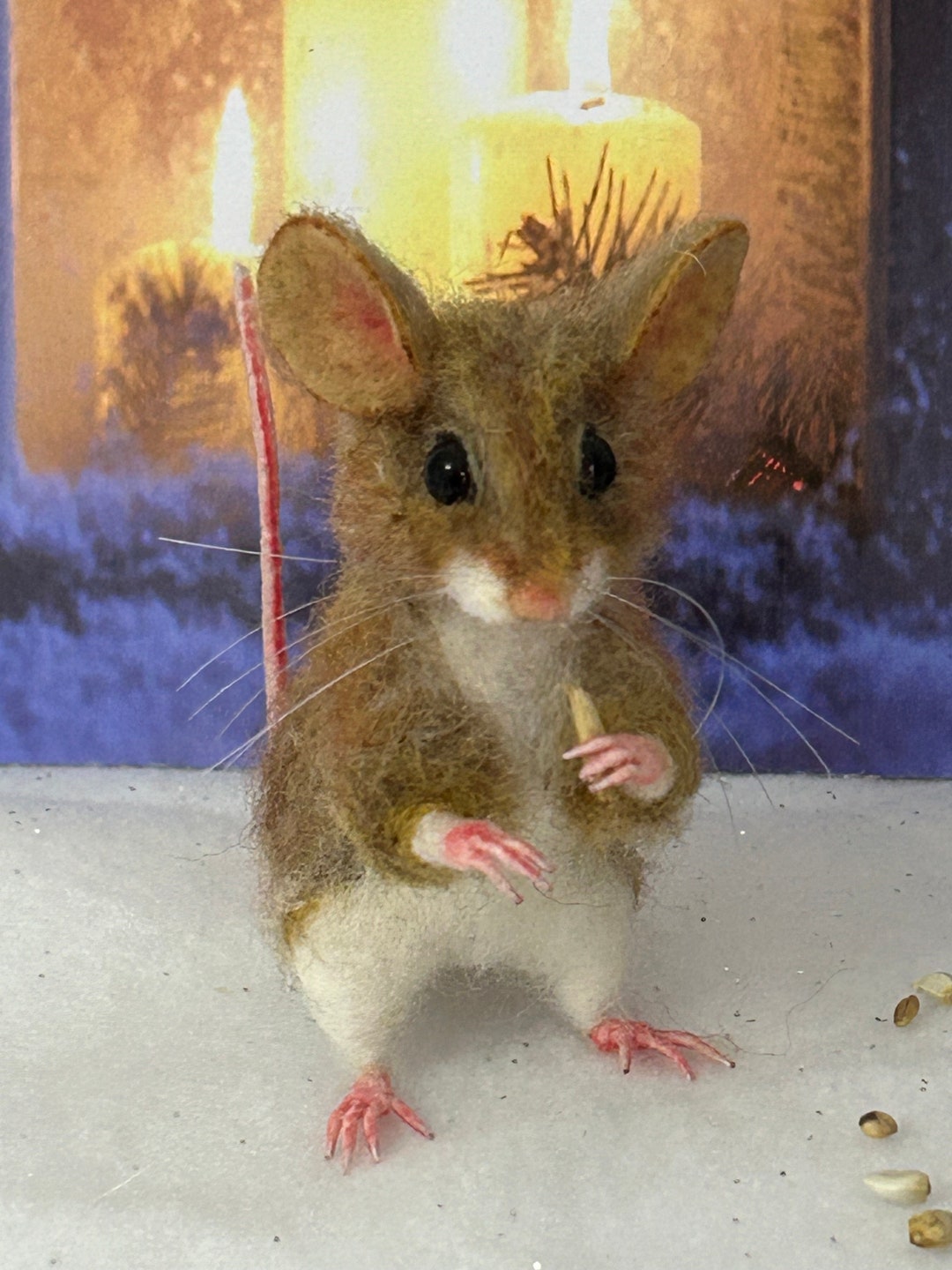 Needle Felted Realistic House Mouse - Etsy