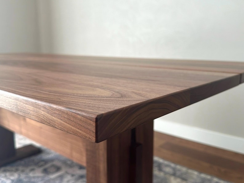 The Split Top Trestle Table - Etsy