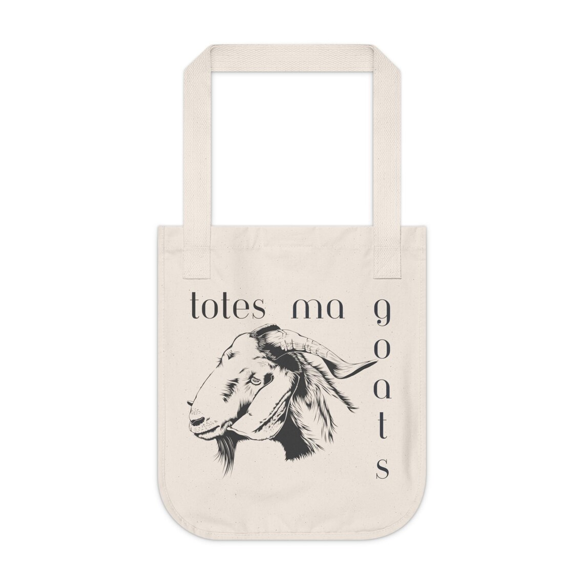 Totes Ma Goats Organic Canvas Tote Bag - Animal Print - Etsy