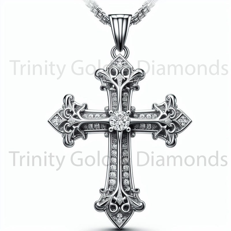 Hip Hop Cross Pendant - Etsy