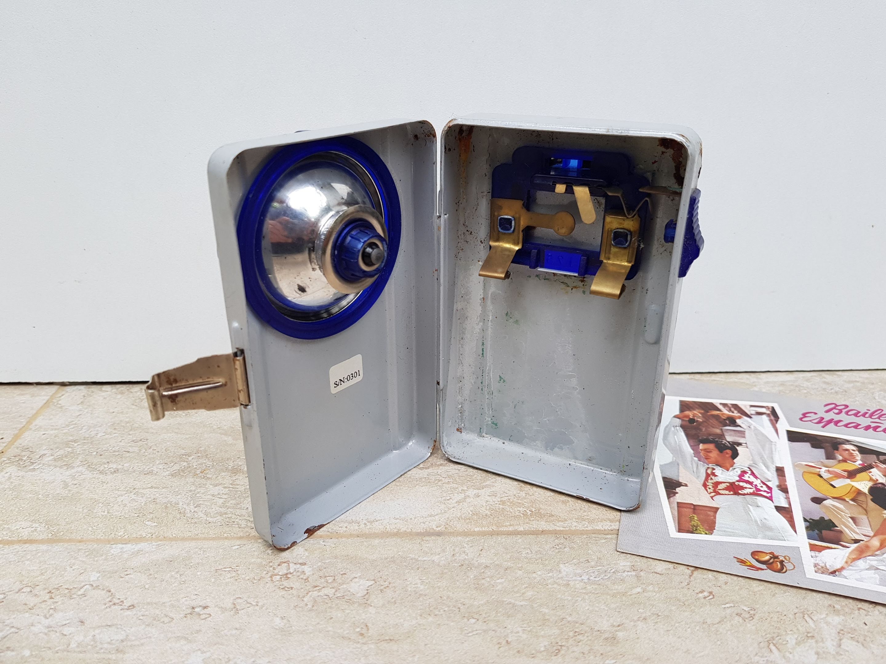 Vintage Philips Flashlight, Metal Pocket Torch, Hand Signal Flashlight ...