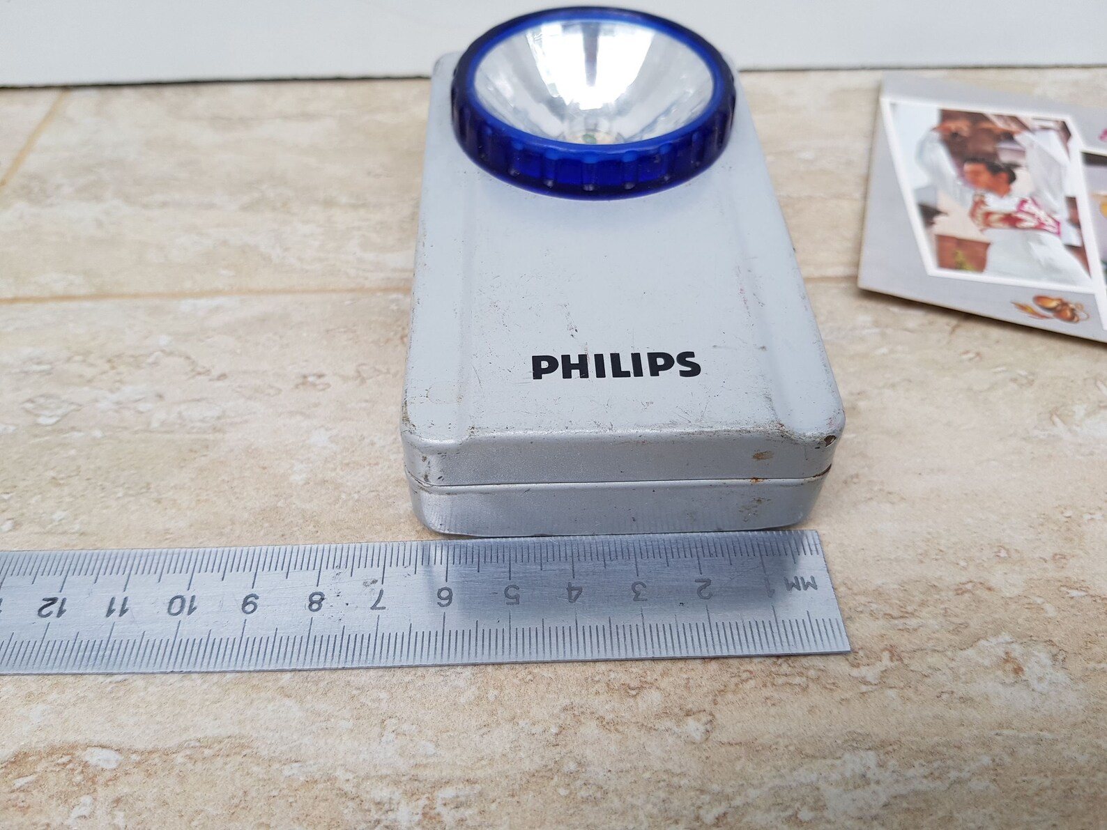 Vintage Philips Flashlight, Metal Pocket Torch, Hand Signal Flashlight ...