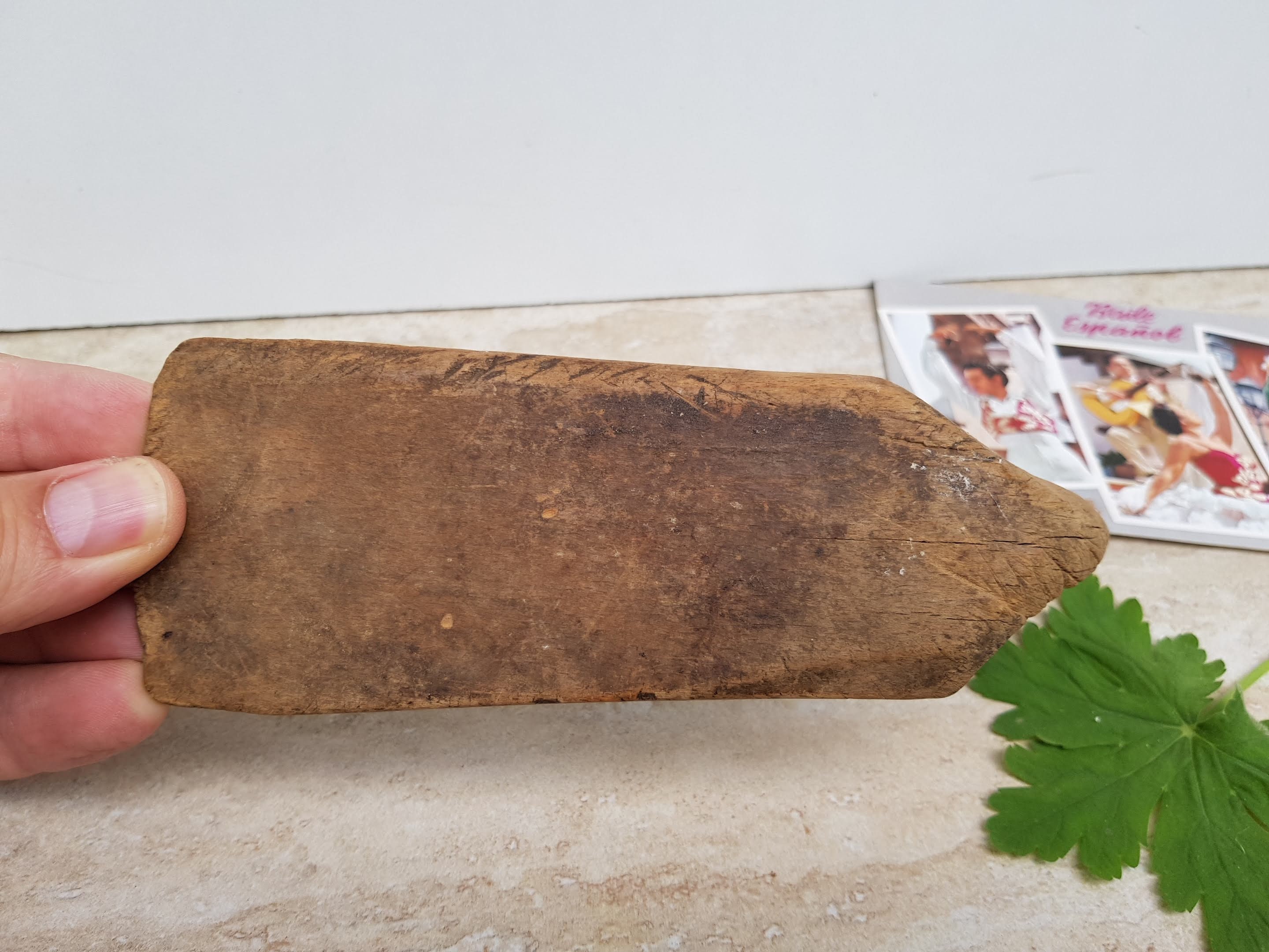 Antique 19th Century Primitive Farm Tool, Wooden Harvest Tool Swap Hook ...