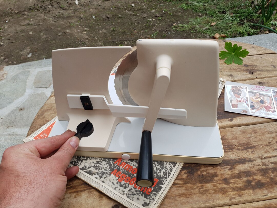 Old Bread Cutting Machine, 60s Bread Collapsible Slicer, Slicing ...