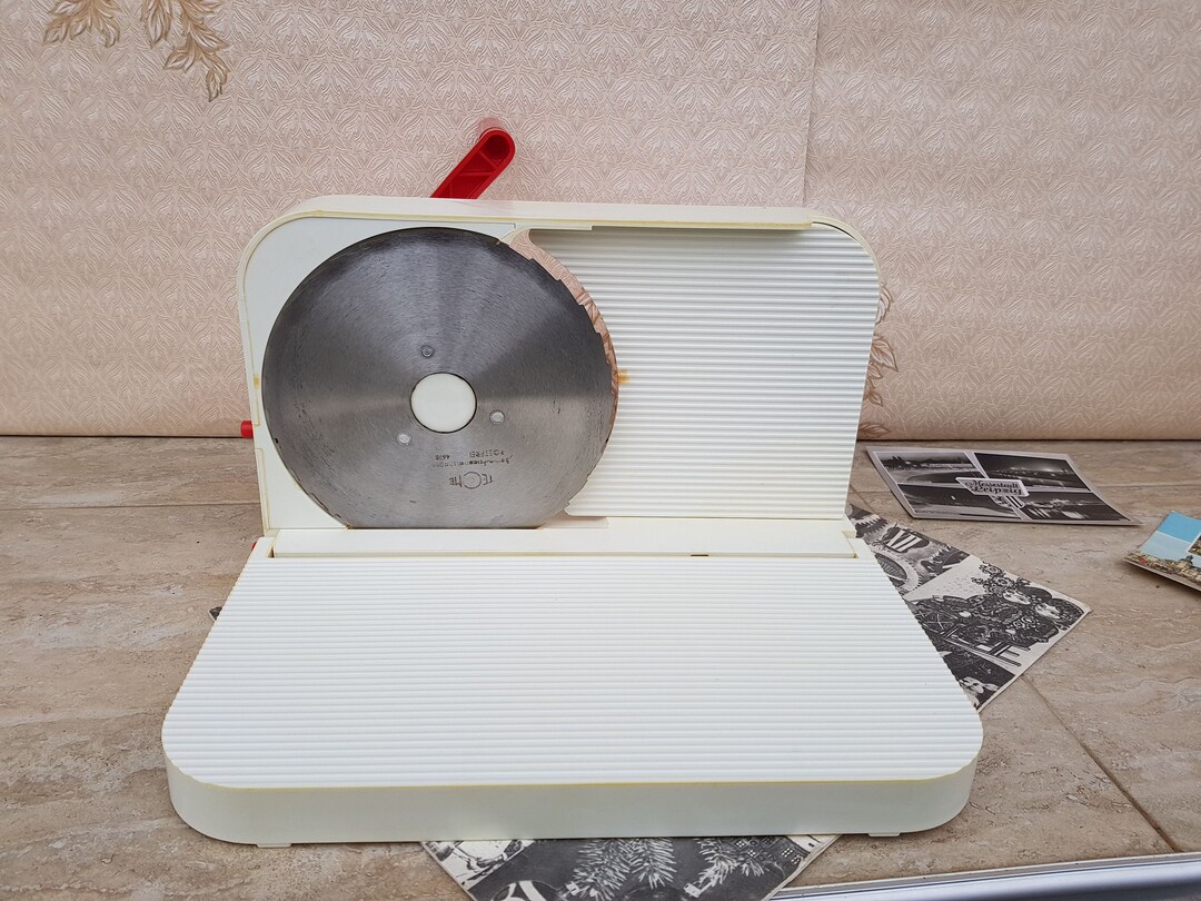 Vintage 1970 Bread Cutting Machine, German Bread Collapsible Slicer ...