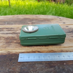 Vintage Railroad Flashlight Metal Pocket Torch Hand Signal | Etsy