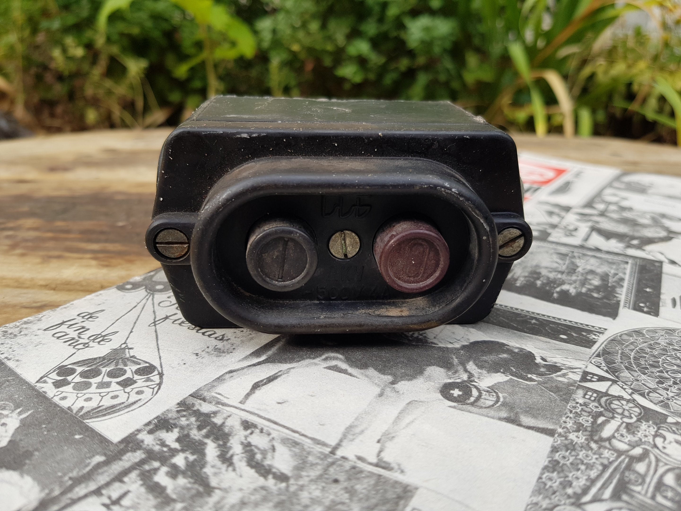 Vintage Industrial Bakelite Start and Stop Push Buttons, Start Stop ...
