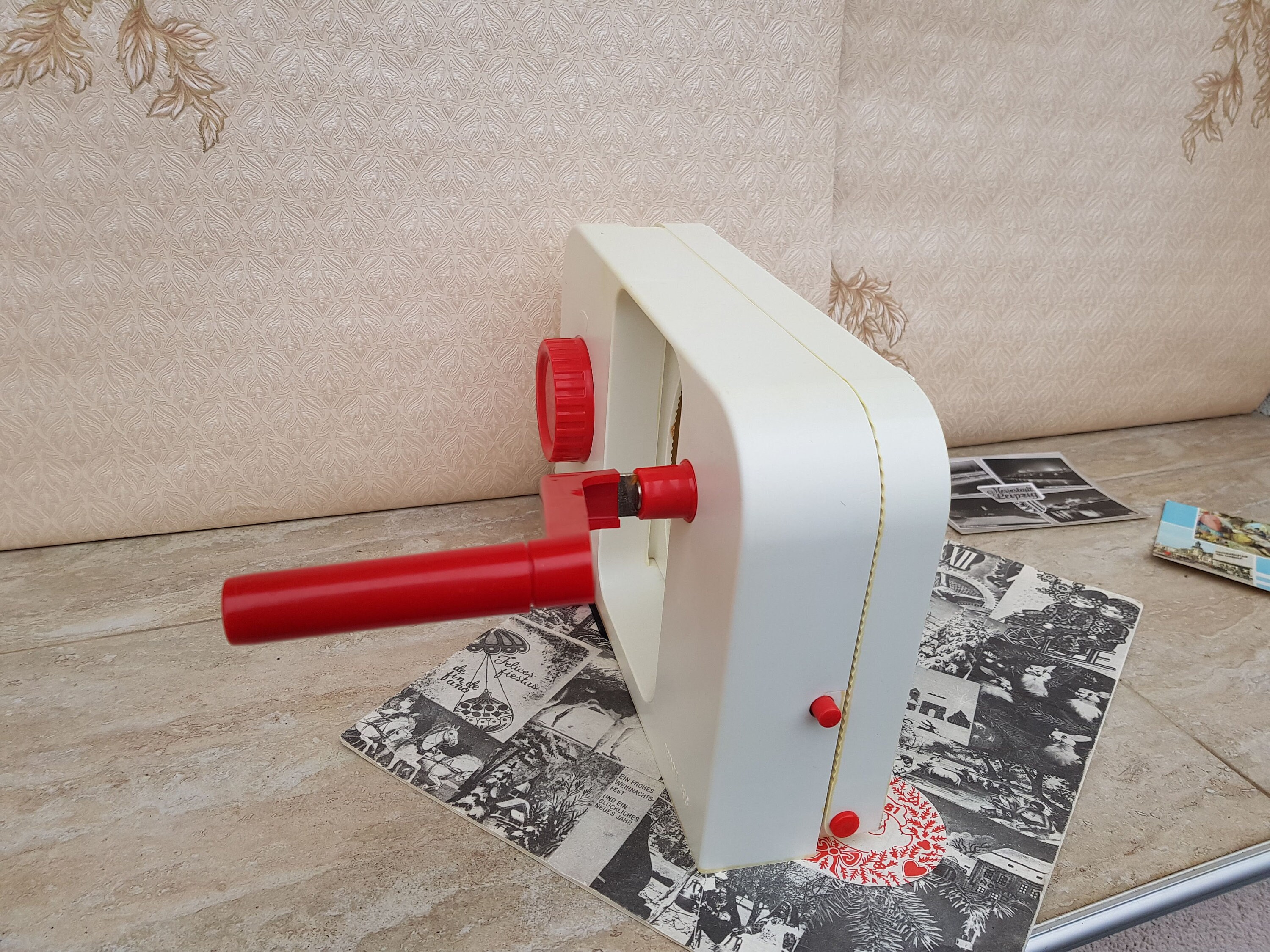 Vintage 1970 Bread Cutting Machine, German Bread Collapsible Slicer ...